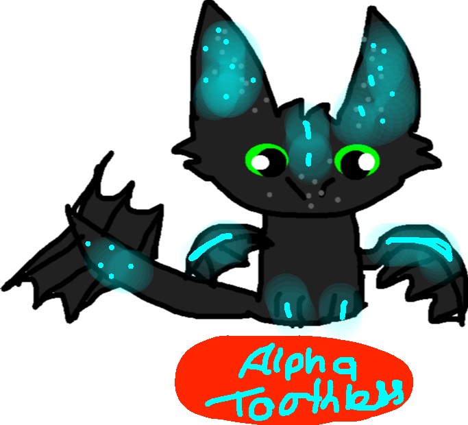 Toothless - Toothless Alpha - Cartoon - Free Transparent PNG Download ...