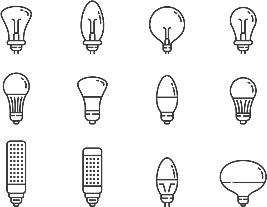 Download Led Lights Icons Vector Download Free Vector Art Stock - Led ...