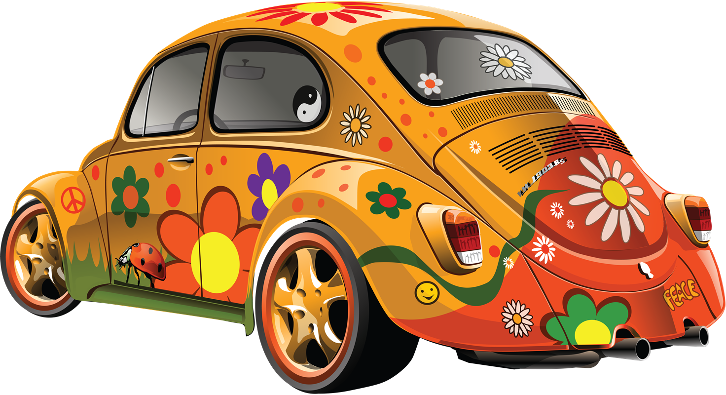 Download Carros Png - Hippie Beetle Car PNG Image with No Background ...