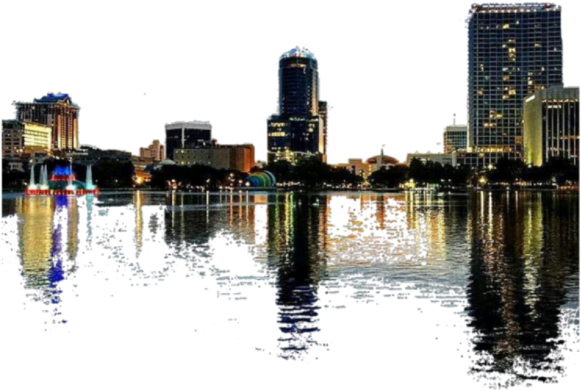 Download City Sticker - Reflection PNG Image with No Background ...