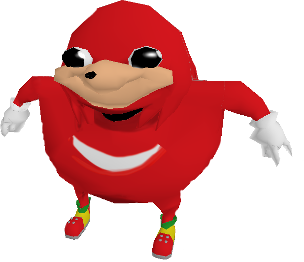 Download Ugandan Knuckles - Do U Know Da Wae PNG Image with No ...