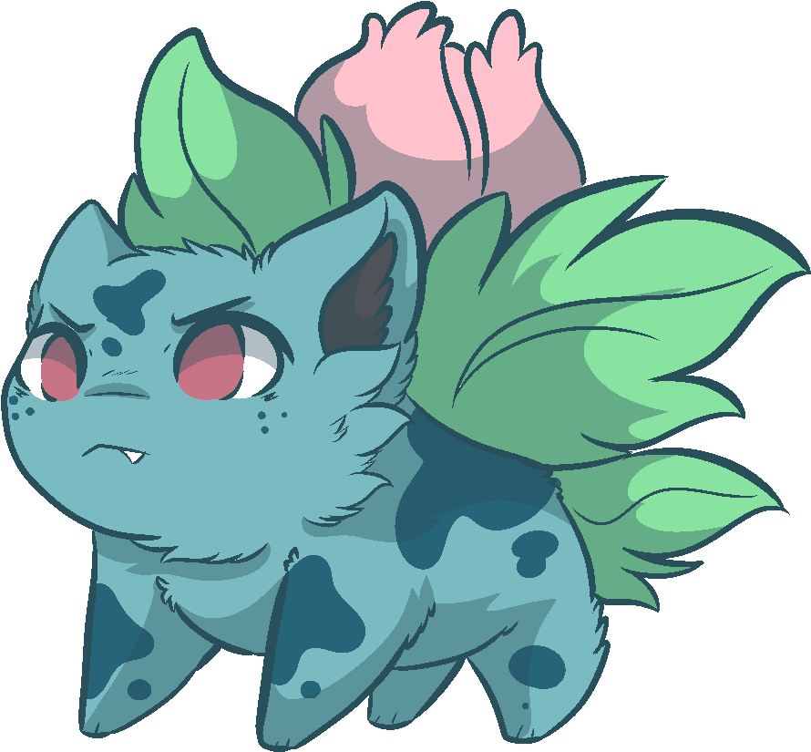 Download Ivysaur - Cartoon PNG Image with No Background - PNGkey.com