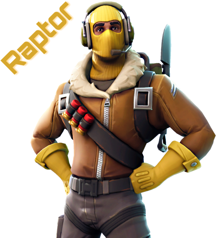 Download Fornite Sticker - Raptor Fortnite PNG Image with No Background ...