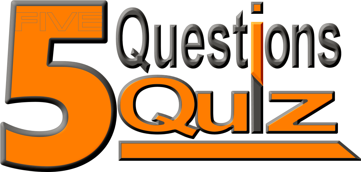 Download 5 Questions Quiz PNG Image with No Background - PNGkey.com