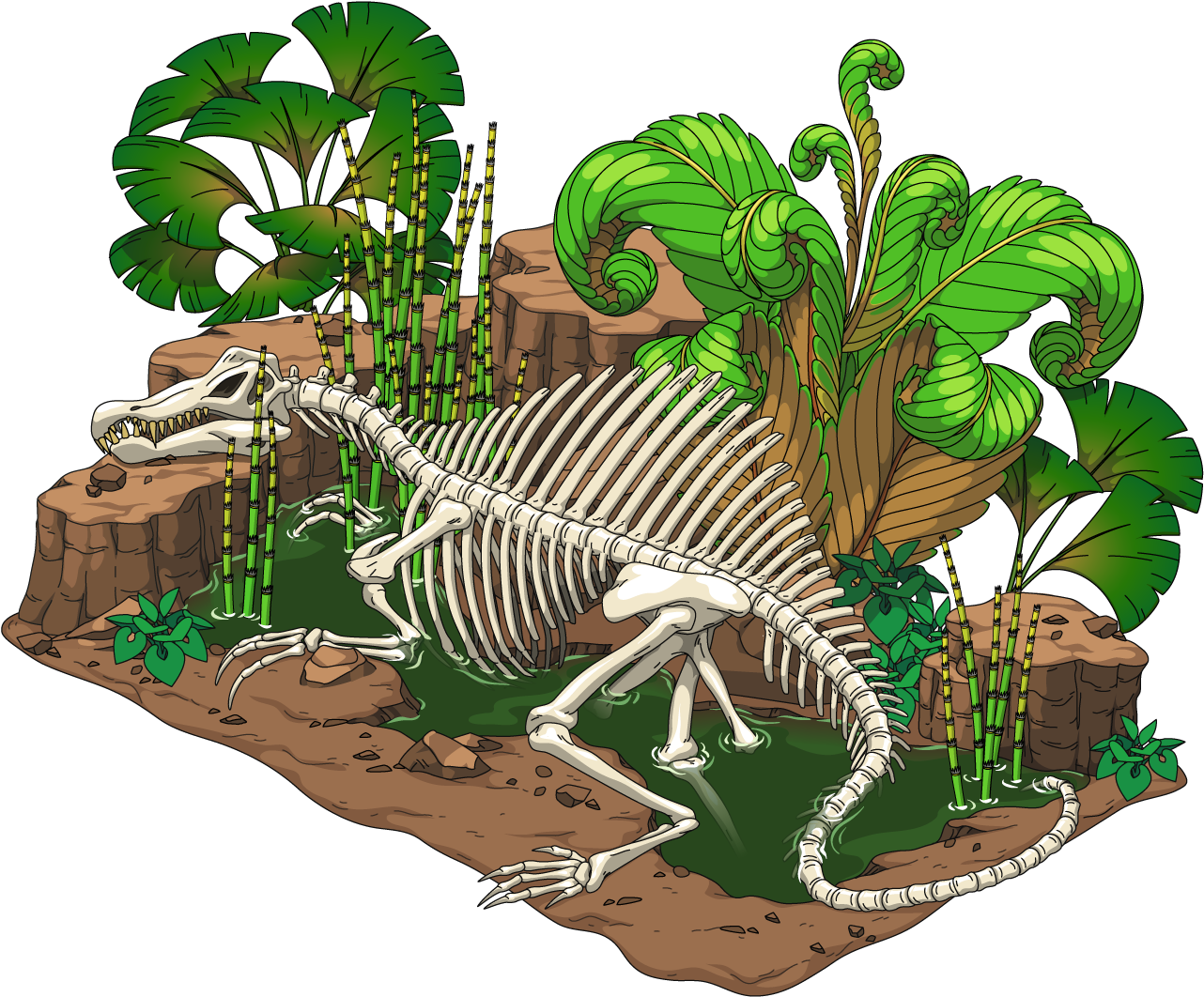 Download Peter's Prehistoric Park Challenge - Illustration PNG Image ...
