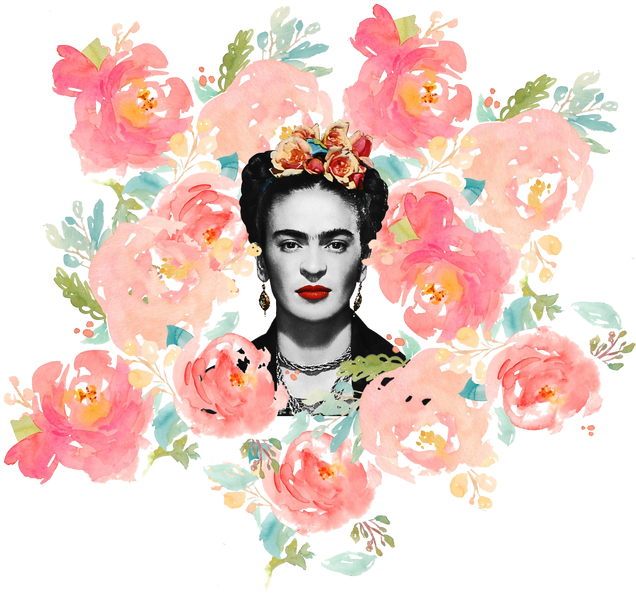 Frida Kahlo - Garden Roses - Free Transparent PNG Download - PNGkey