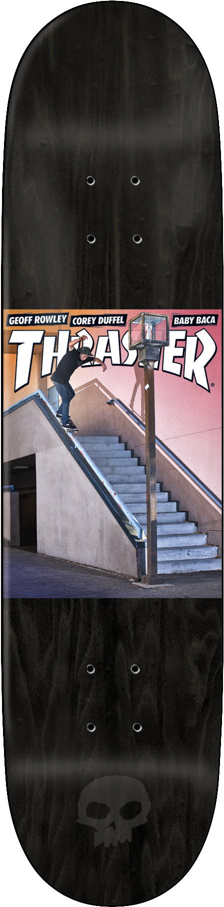 Download Thrasher Cover - Burman - Kickflip PNG Image with No ...