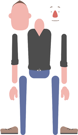 Download Create Cartoon Character Psd Human - 2d Character Psd PNG ...