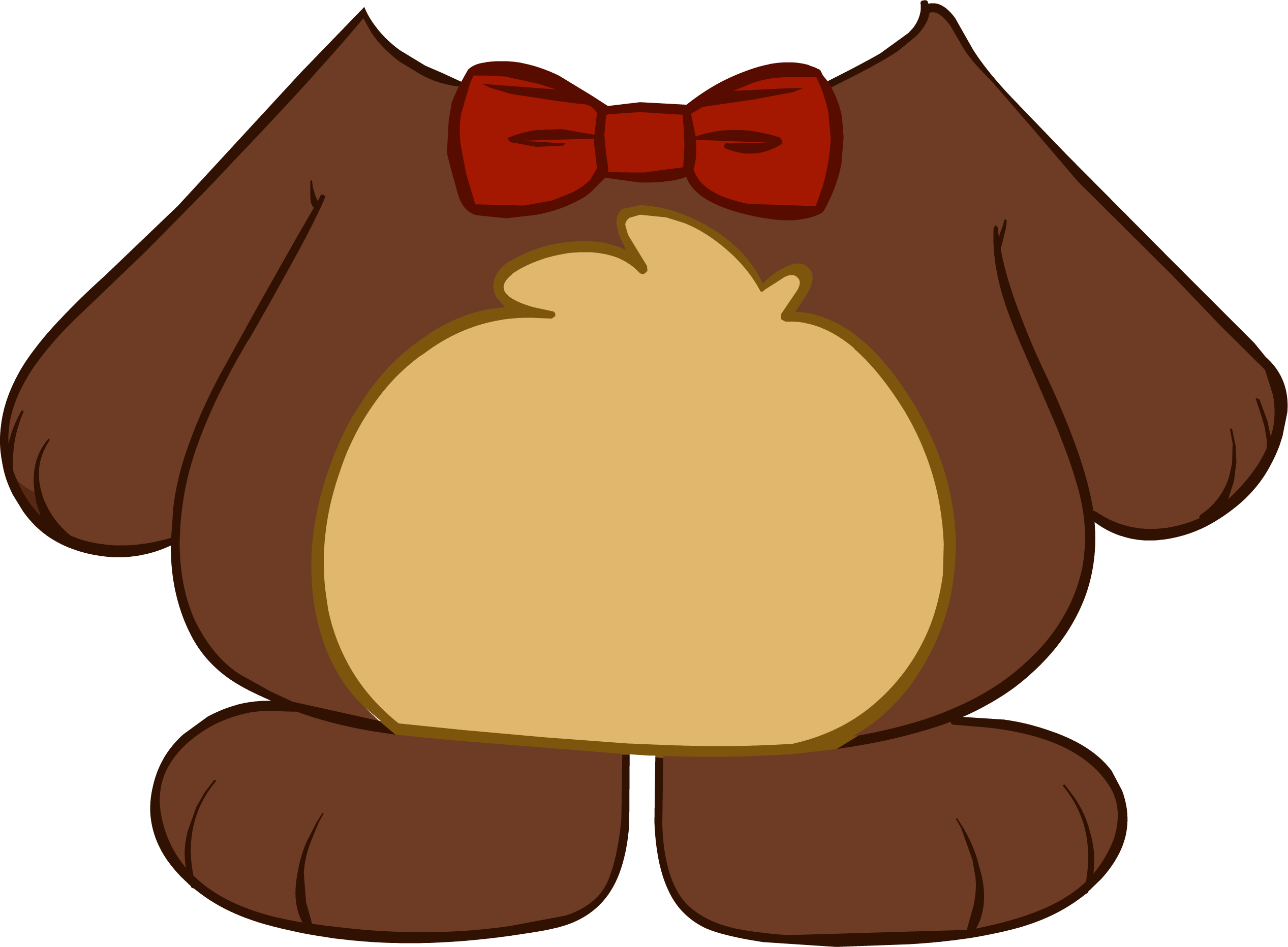 Download Club Penguin Entertainment Inc Teddy Bear Disguise - Bear Suit ...