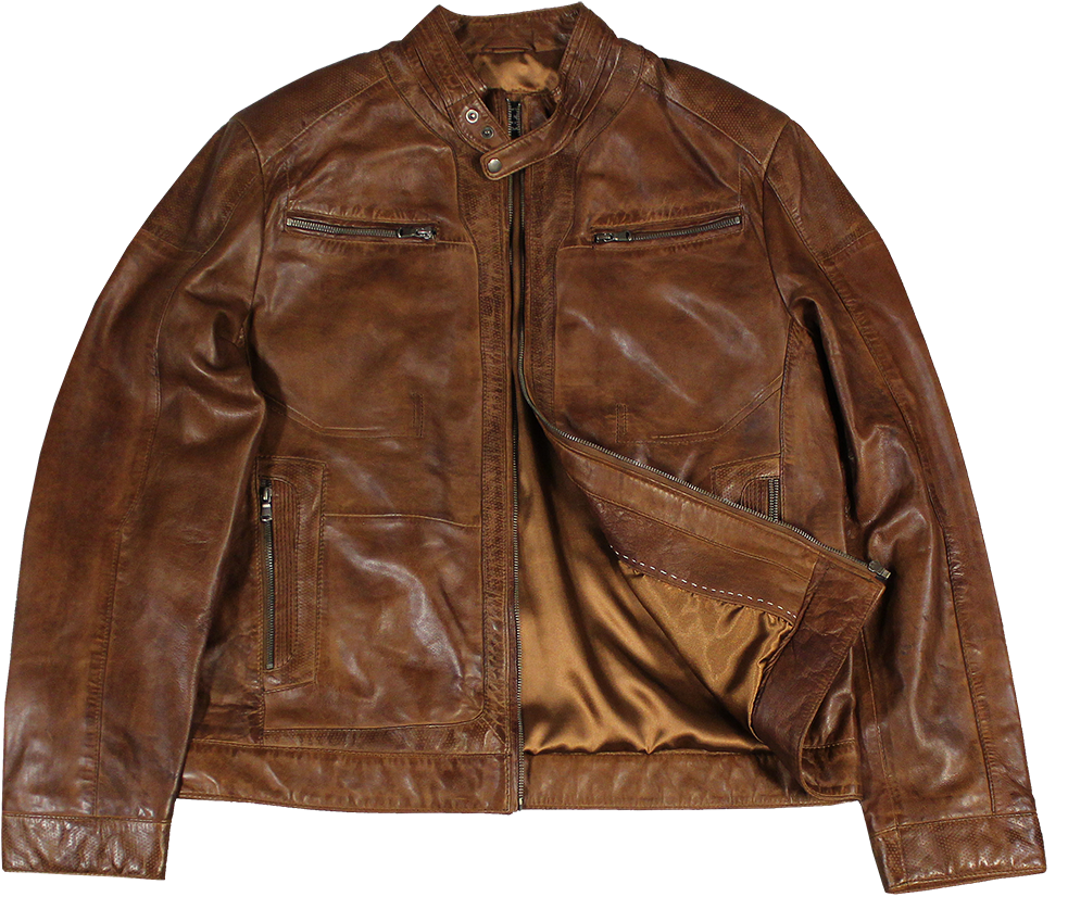 Download Light Brown Racer Jacket - Jacket PNG Image with No Background ...