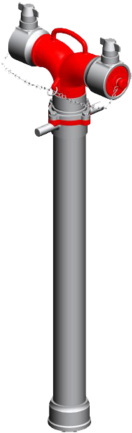 Download Hydrant Stand Post - Fire Hydrant All Accessories PNG Image ...