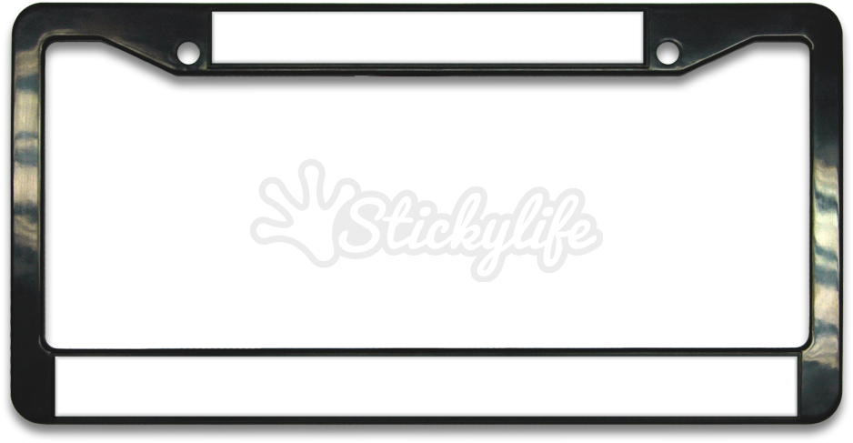 Download Plastic License Plate Frame - Transparent License Plate ...