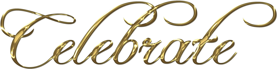 Celebrate Transparent Word