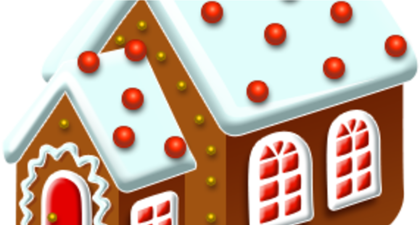 Download Family Gingerbread House Making Flyer PNG Image with No ...