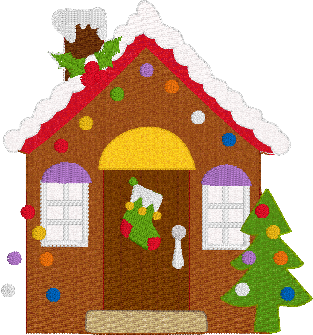 Download Gingerbread House PNG Image with No Background - PNGkey.com