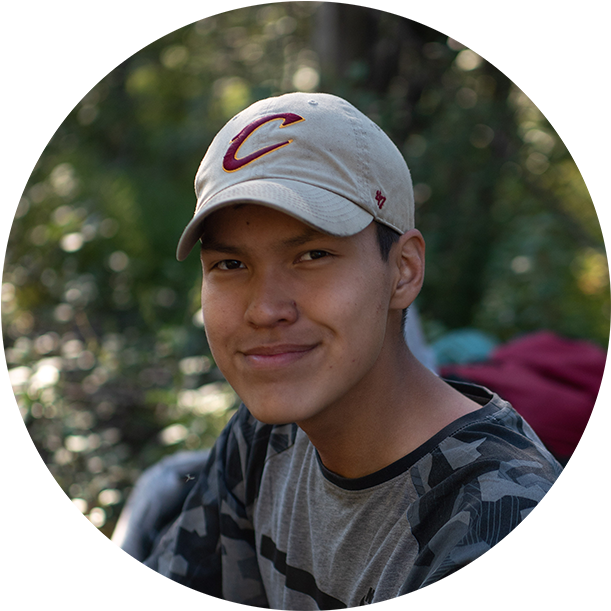 Download Sahtú Métis Youth Hiker From Tulita, Nwt - Wall Clock PNG ...