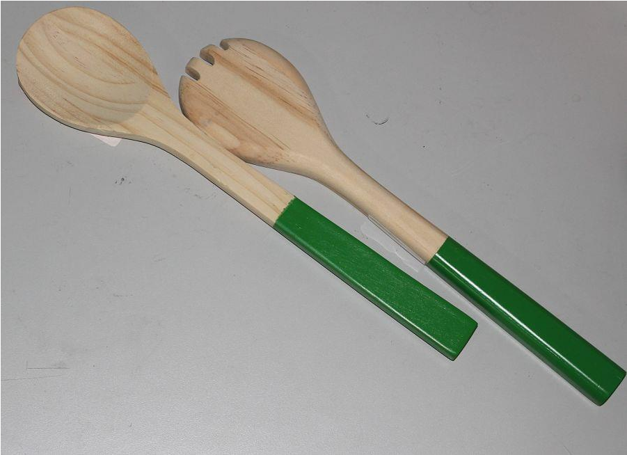 Download 35 Pcs Bullseyes Playground Wooden Spoons Set New, - Wooden ...