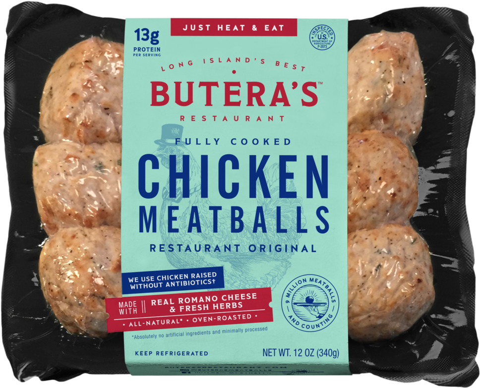 Download Buteras Meatball Packaging Mockup 3 Breakfast Sausage Png