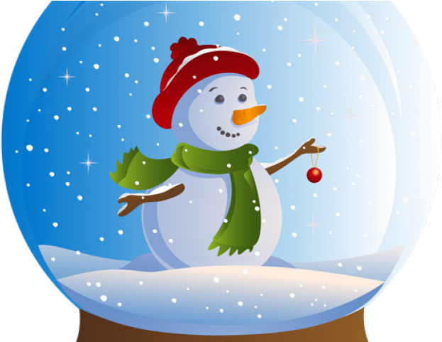 Download Snowman Clipart Painting - Transparent Snow Globe Clipart PNG ...