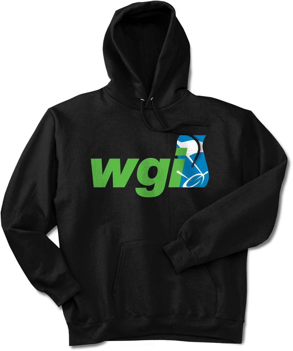 Download Wgi Black Hoodie - Winter Guard International PNG Image with ...