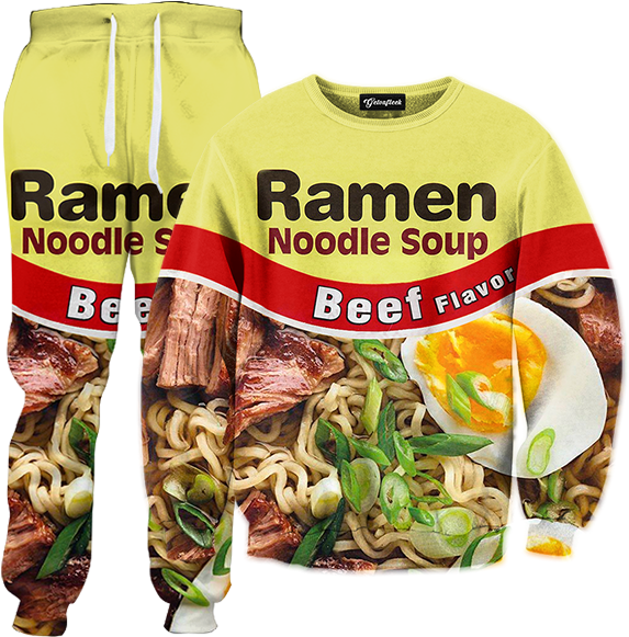 Download Beef Ramen Tracksuit PNG Image with No Background - PNGkey.com