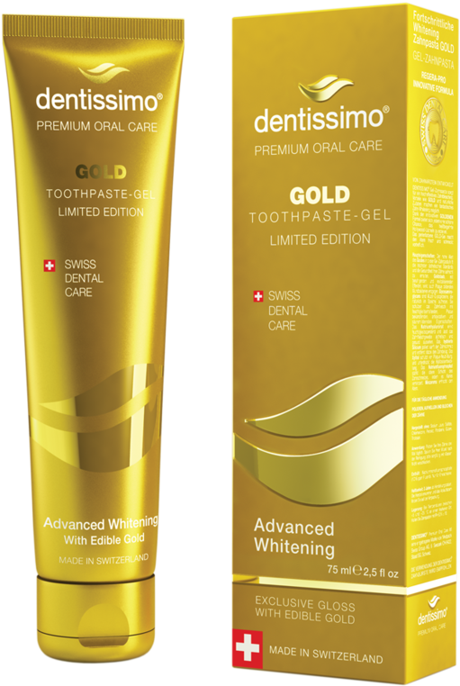 Toothpaste-gel Advanced Whitening Gold - Toothpaste - Free Transparent ...