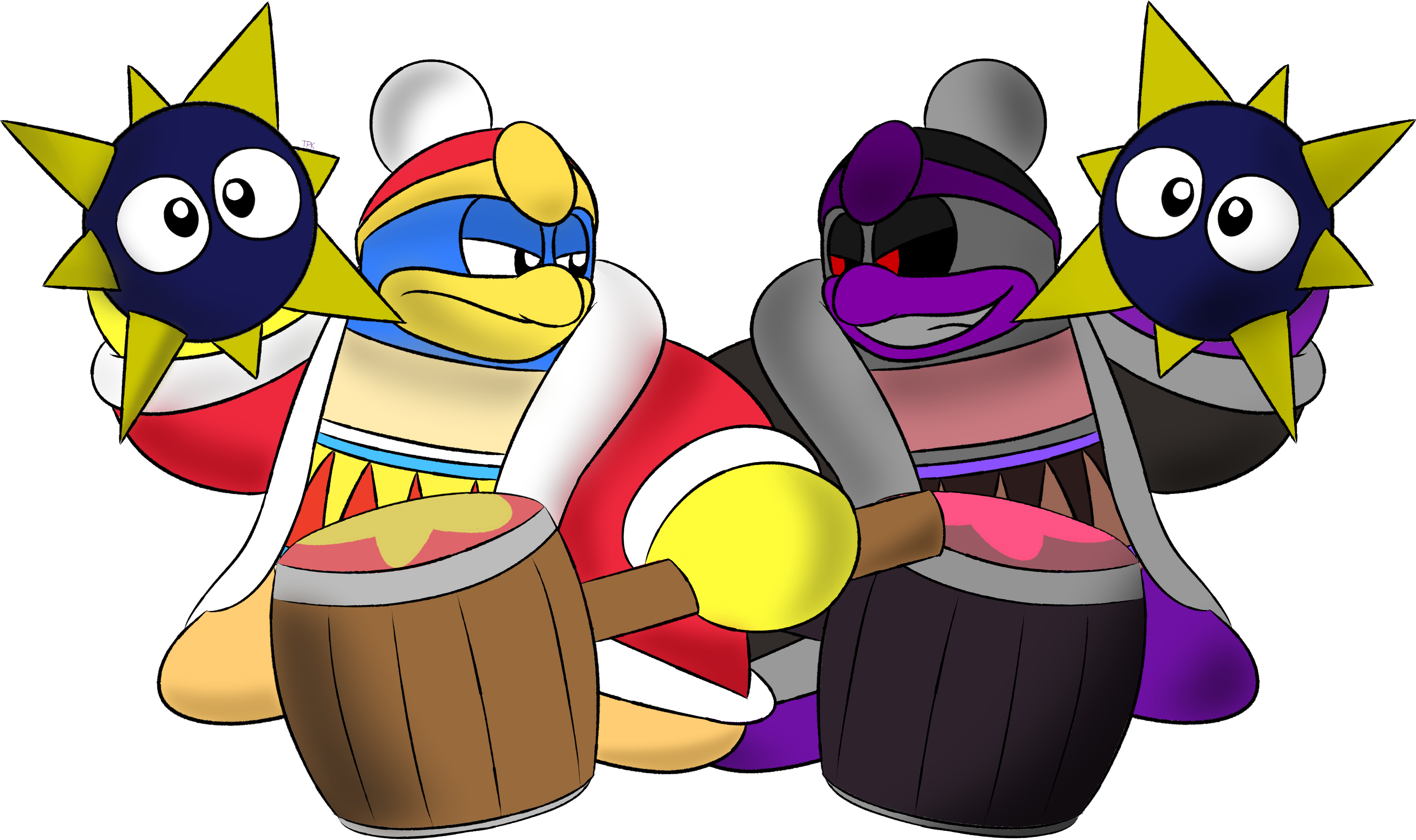 Download Artworkking Dedede - Kirby Parallel Dedede PNG Image with No ...