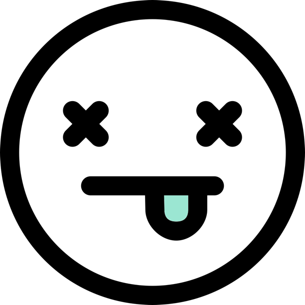 Download Dead Person Emoji - Dead Emoticon PNG Image with No Background ...