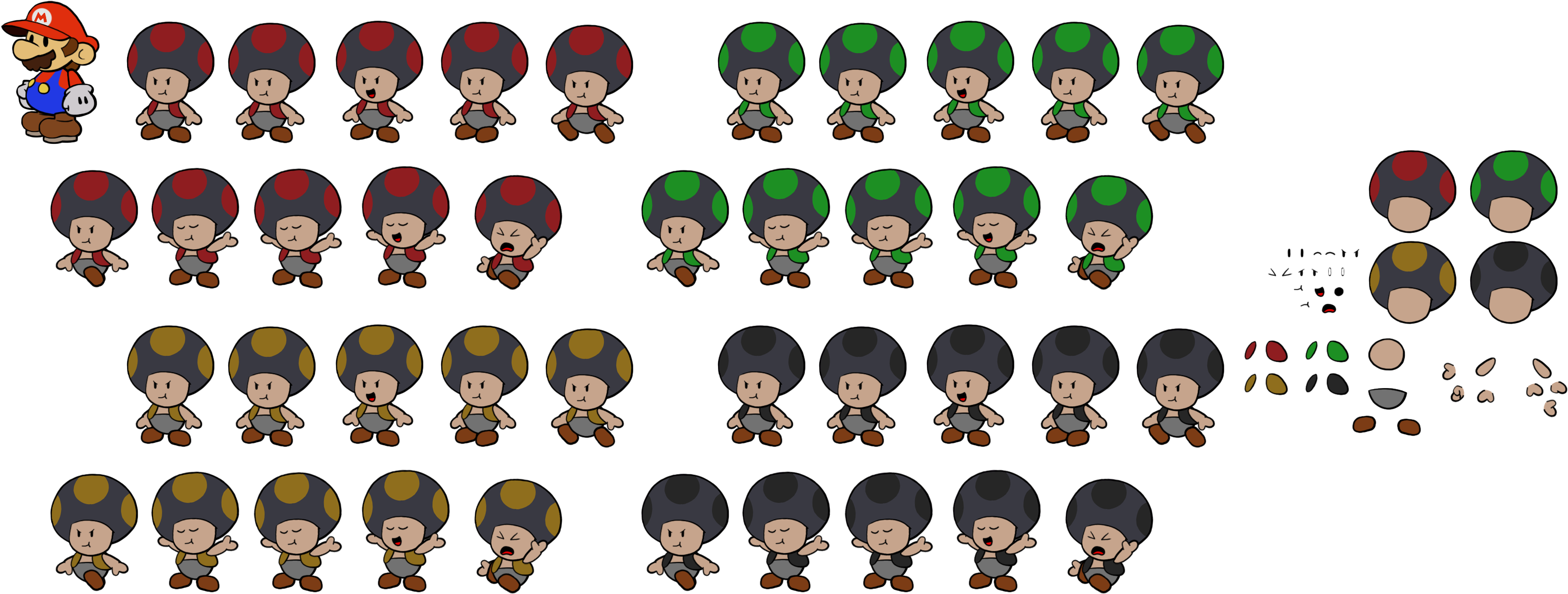 Download Click For Full Sized Image Dark Toads - Cartoon PNG Image with ...