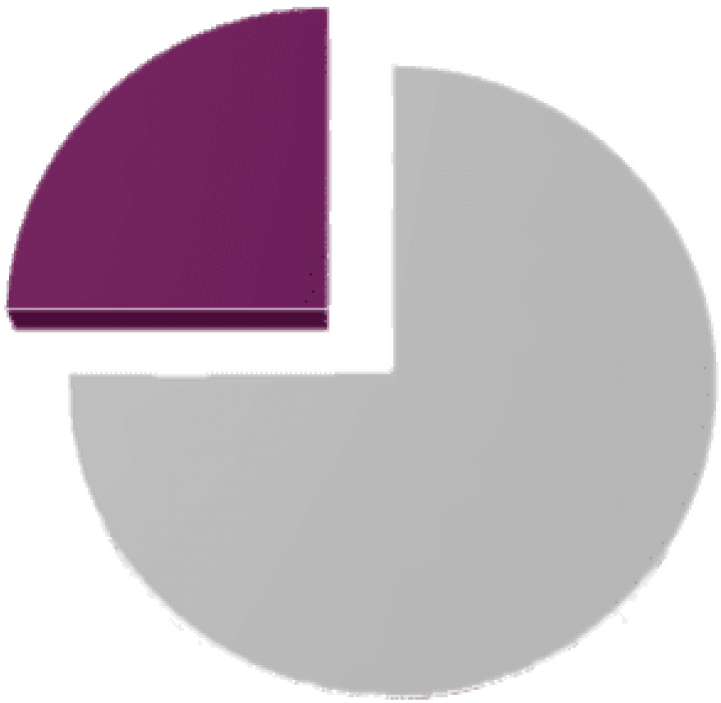 Download Free Png 75% Pie Chart Png Image With Transparent Background ...