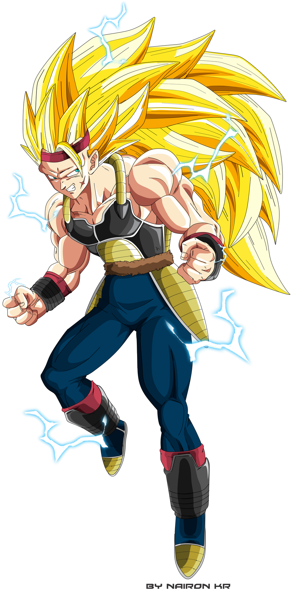 Download Bardock Super Saiyan 3 PNG Image with No Background - PNGkey.com