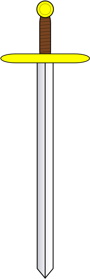 Download Download Image As A Png - Heraldry Sword Proper PNG Image with ...