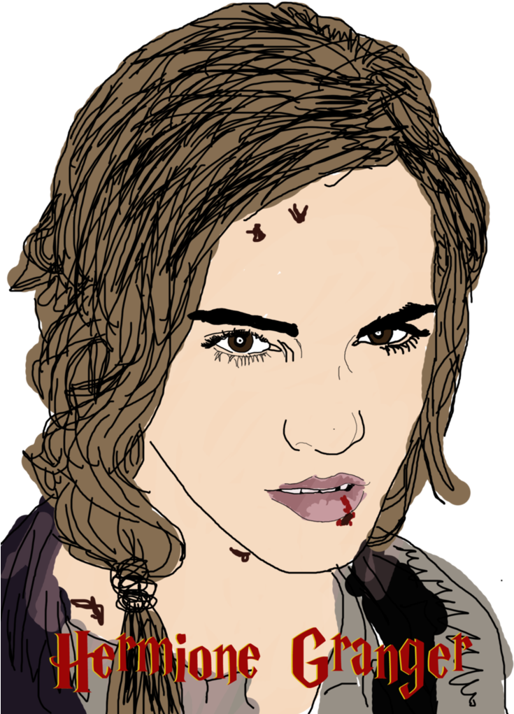 Download Collection Of Free Vector Portraits Emma Watson - Illustration ...