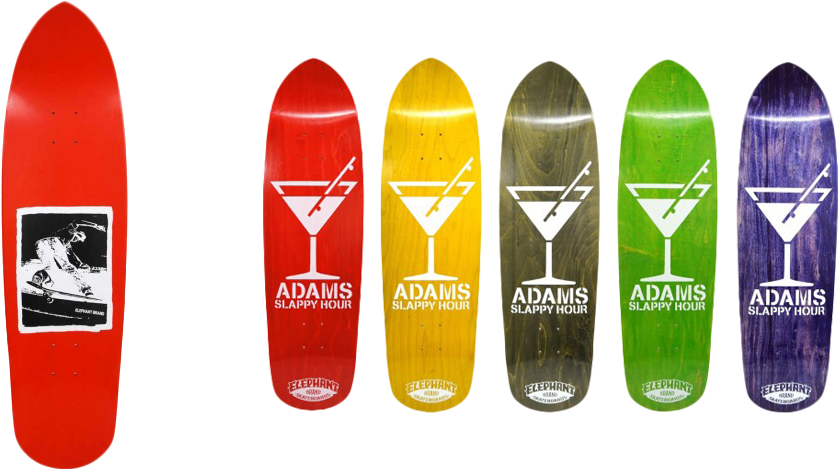 Download Slappy Hour J Adams - Skateboard Deck PNG Image with No ...