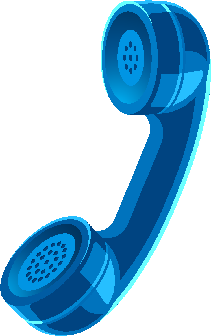 Cartoon Blue Phone Element - Animation - Free Transparent PNG Download ...