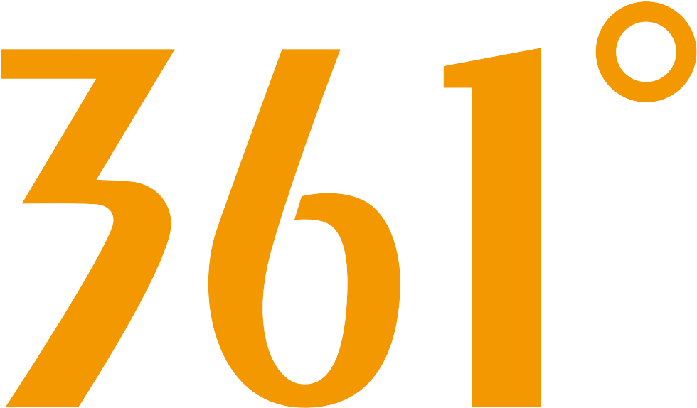 Download 361 Degrees - 361 Degrees Logo PNG Image with No Background - PNGkey.com