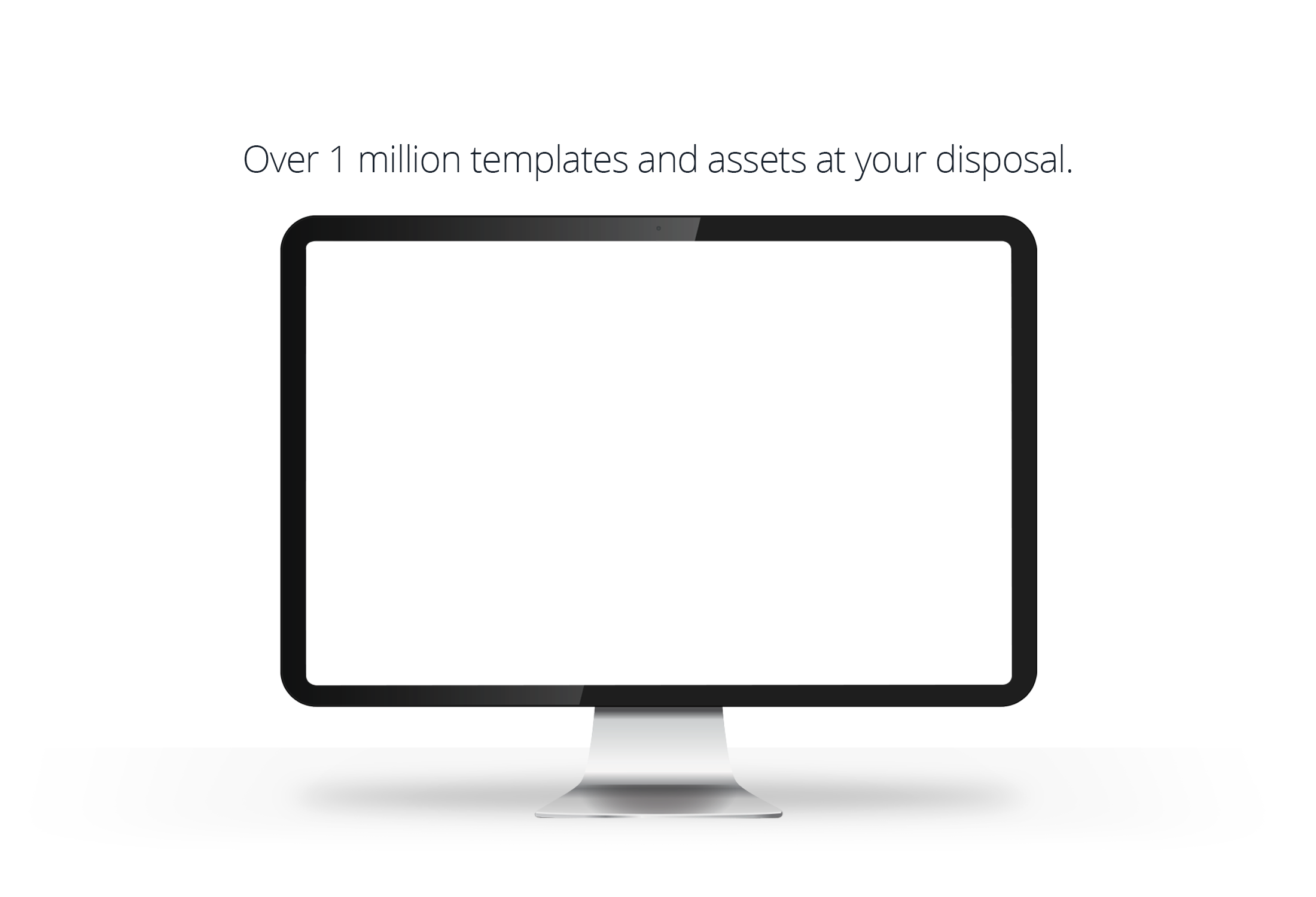 Download Imac-blank1 - Led-backlit Lcd Display PNG Image with No ...