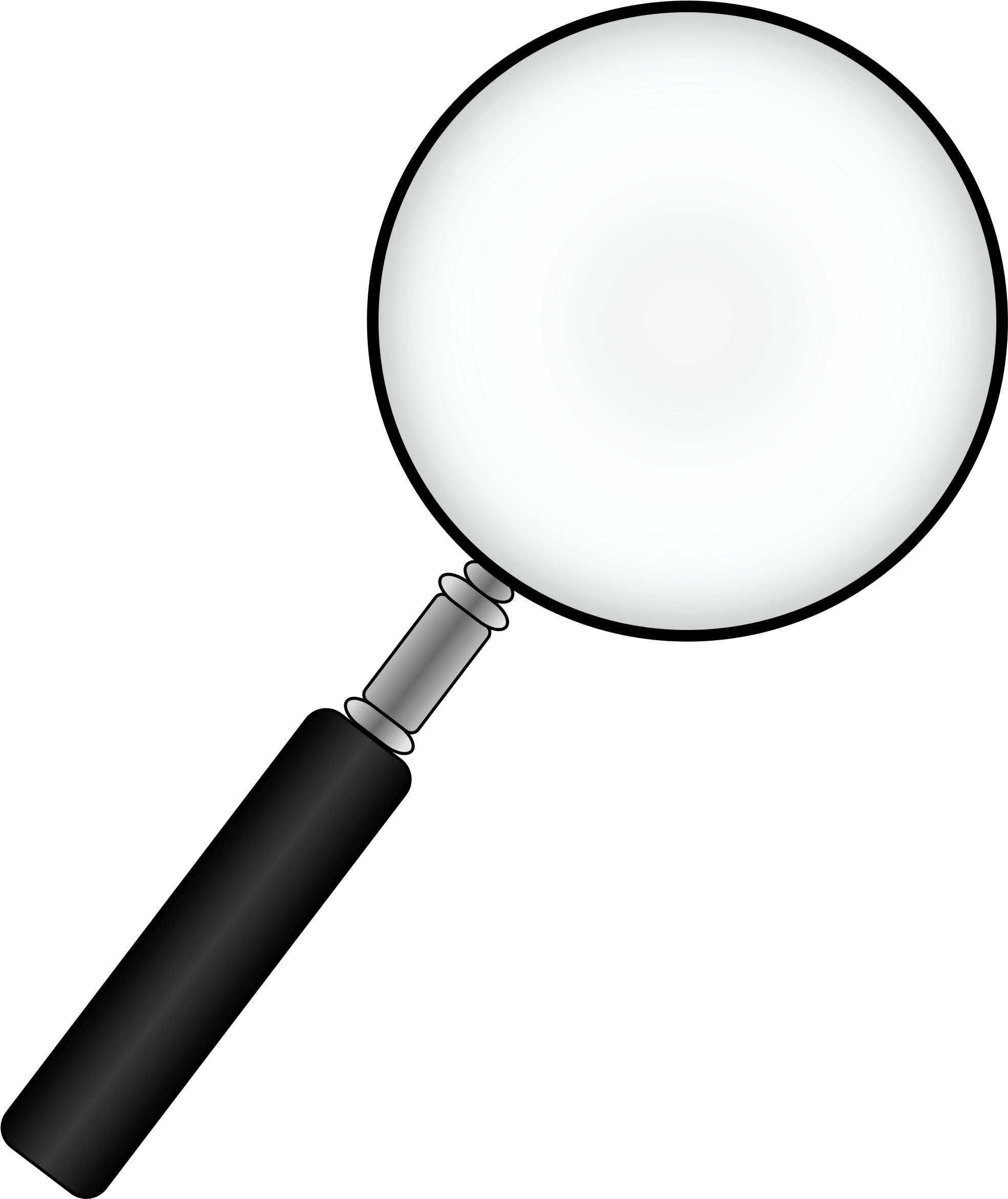 Download Black Magnifying Glass Art Png - Magnifying Glass Transparent ...