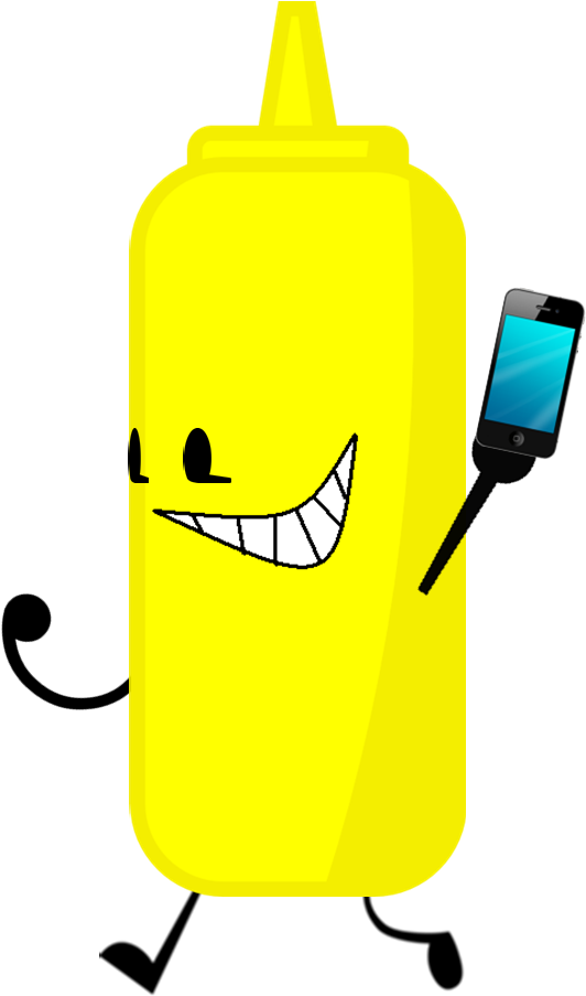 Download Mustard's Pose - Bfdi Mustard PNG Image with No Background ...