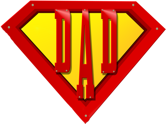Download Super Dad Clipart - Super Dad Transparent Background PNG Image ...