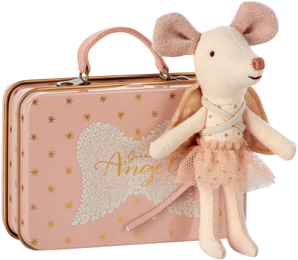Download Maileg Guardian Angel Mouse PNG Image with No Background ...