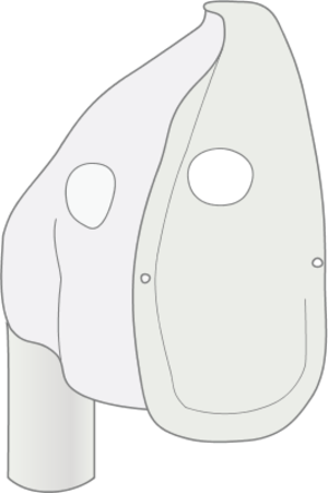 Oxygen Mask - Nebulizer Mask Png - Free Transparent PNG Download - PNGkey