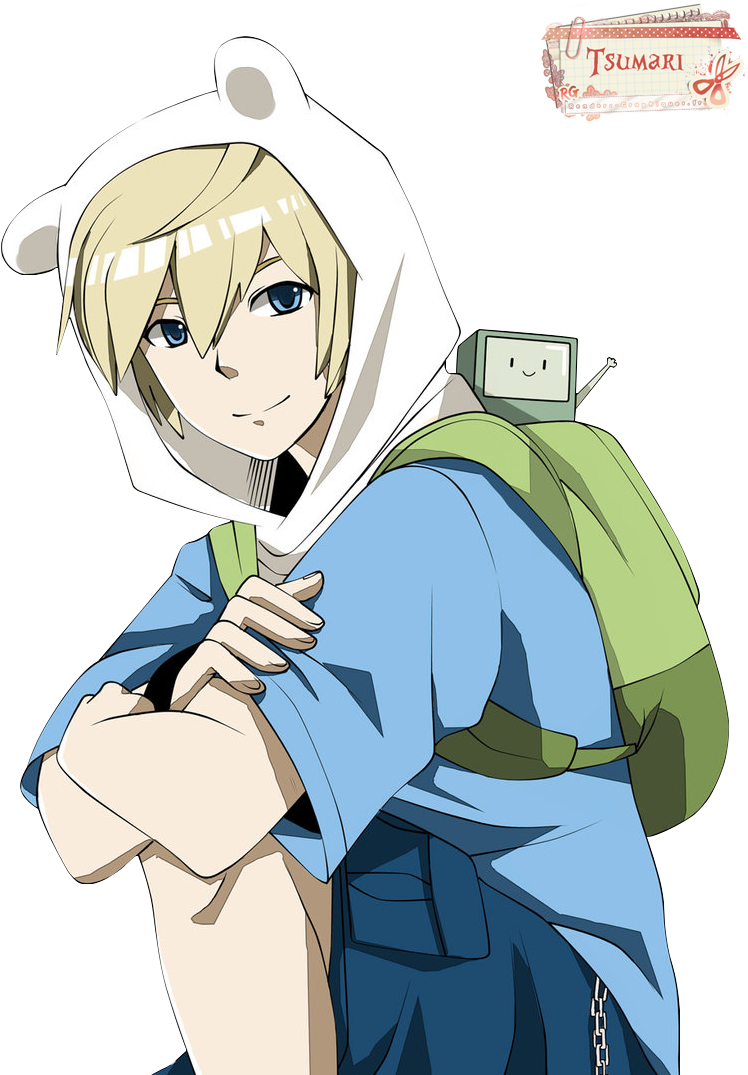 Aventure Time Dessins - Finn Adventure Time Anime - Free Transparent ...
