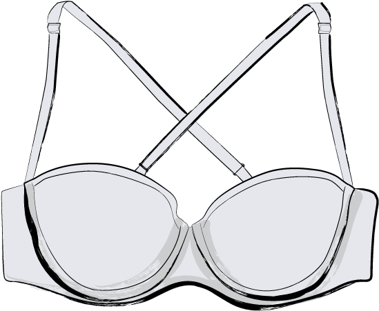 Download Thirdlove Bra Style Guide Multi-way Bras - Thirdlove PNG Image ...