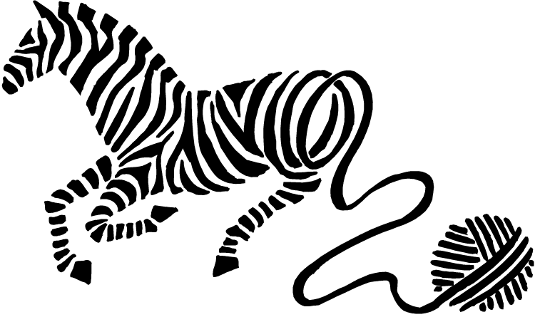 Download Striped Zebra - Knitting PNG Image with No Background - PNGkey.com