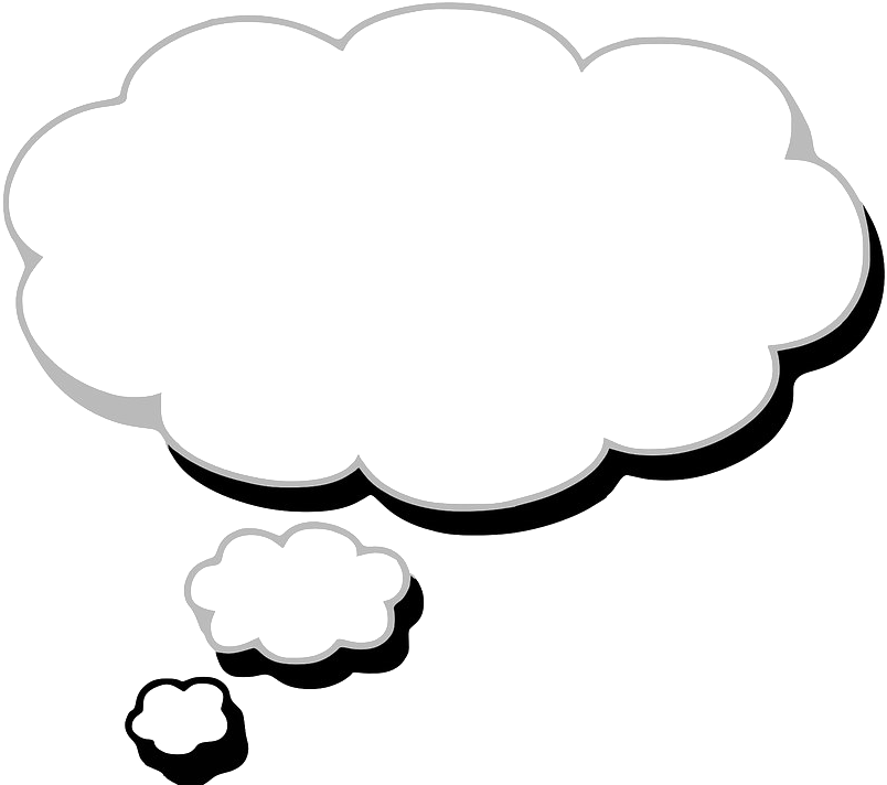 Download Dream Bubble Png Clipart - Thought Cloud PNG Image with No Background - PNGkey.com