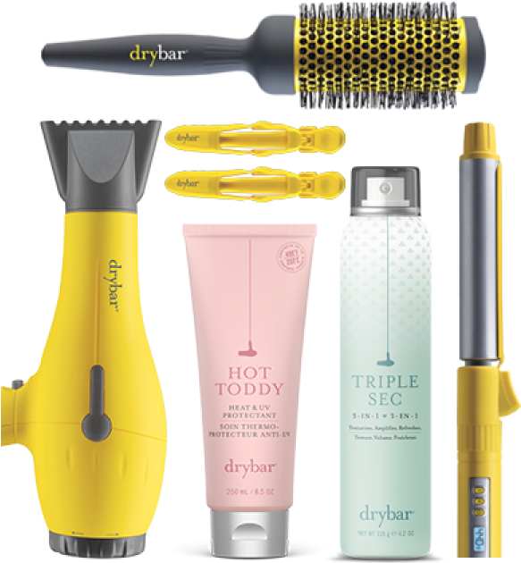 Download The Big Blowout Bundle - Drybar Buttercup PNG Image with No ...