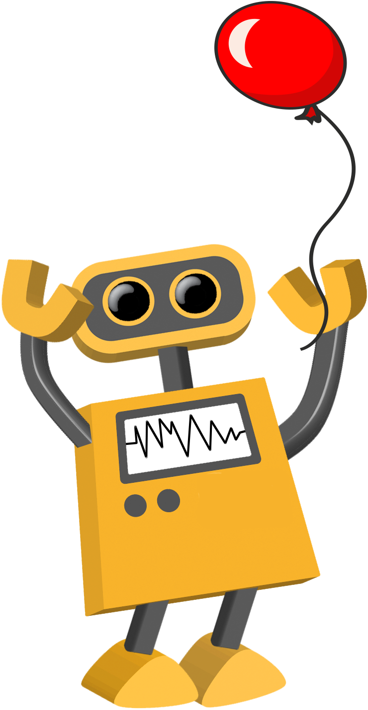 Download Balloon Bot - Robot Transparent Background Clipart PNG Image ...