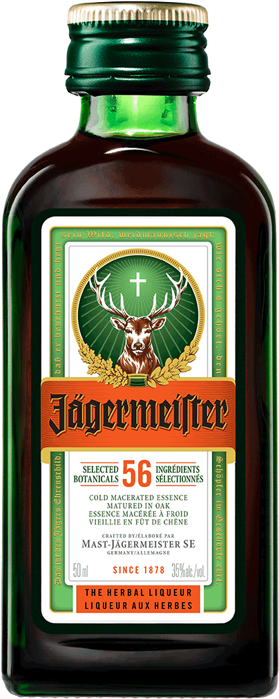 Jagermeister - Jagermeister Mini Bottle - Free Transparent PNG Download ...