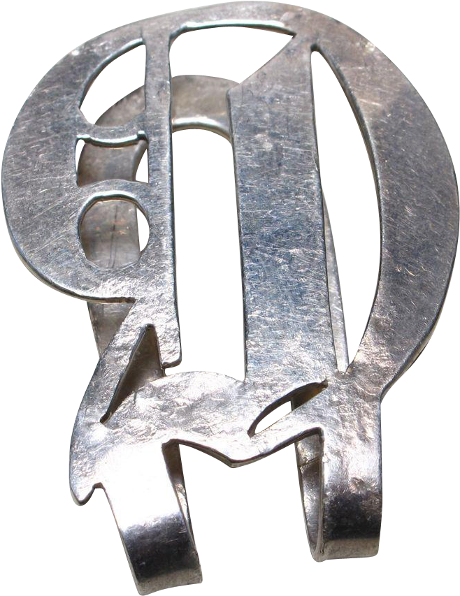 Vintage Initial D Sterling - Emblem - Free Transparent PNG Download ...